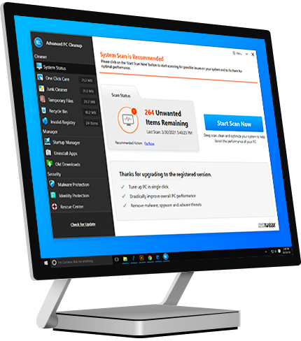Advanced PC Cleanup - Features